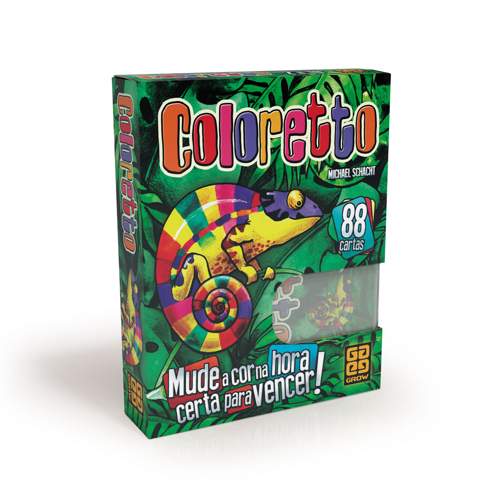 Jogo de tabuleiro Coloretto – Jogando Mais