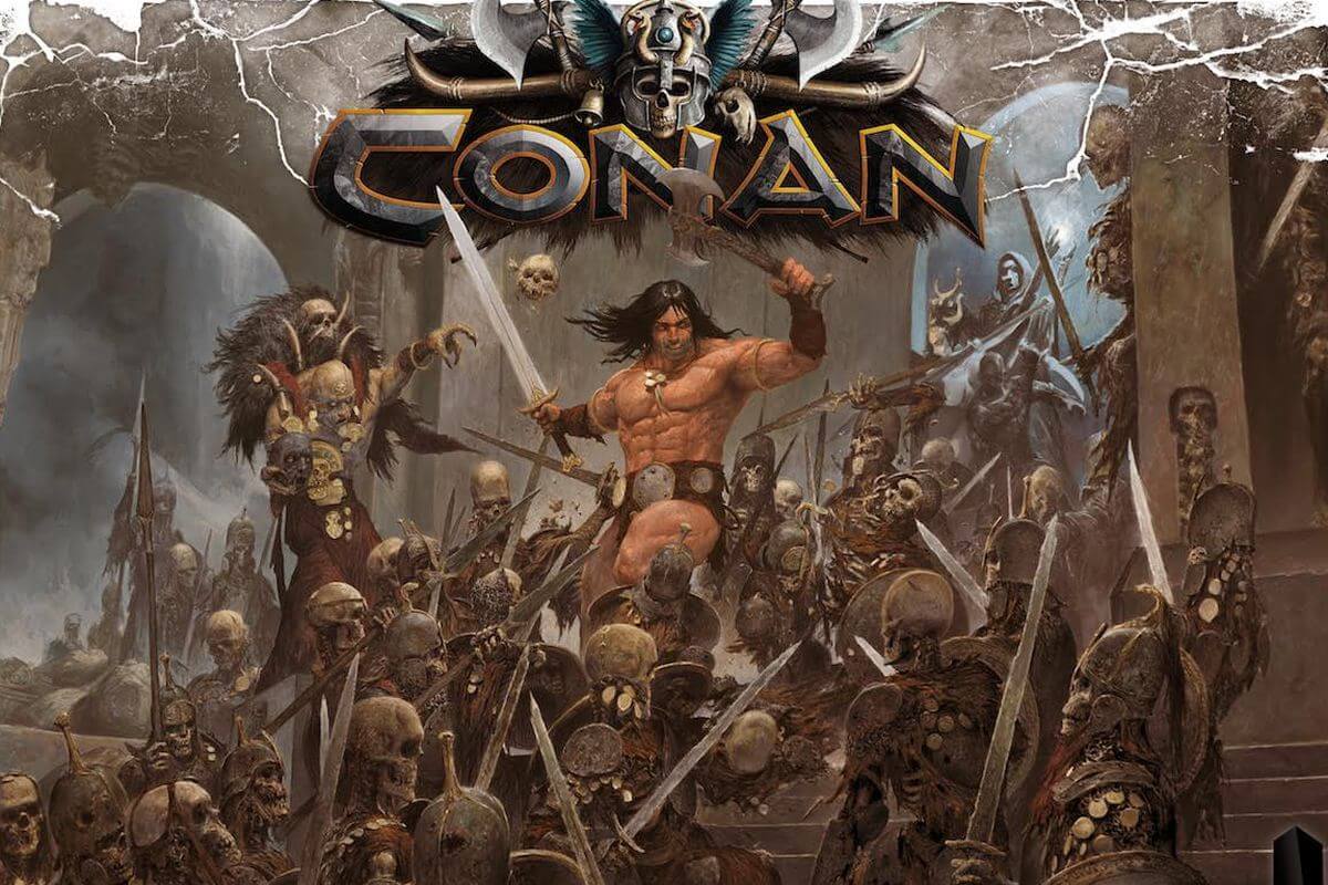 Unboxing do Conan pelo pessoal do Board Game Geek – Jogando Mais