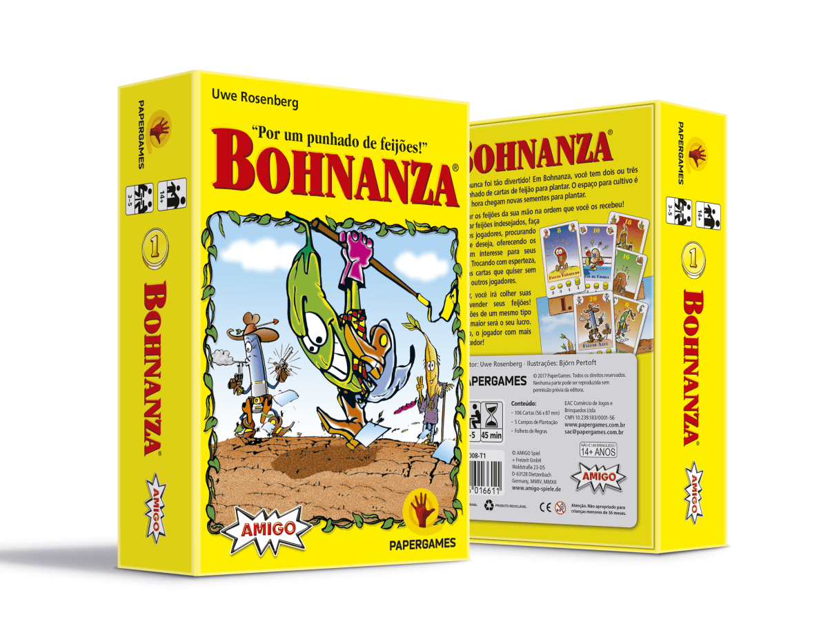 Seja o mais rico em Bohnanza – Jogando Mais